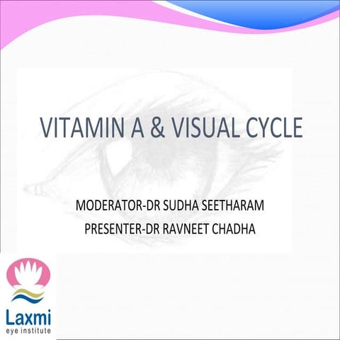 Physiology of visual cycle | PPT