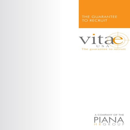 Vitae Usa Presentation | PDF