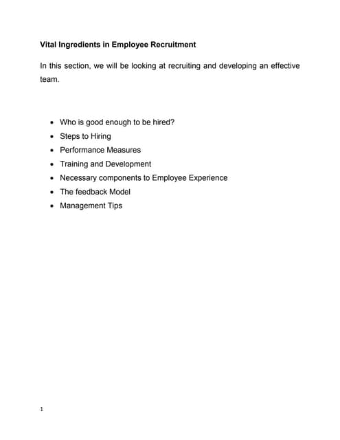 Staff Management | PPT