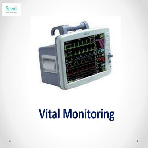 Vital monitoring | PPTX