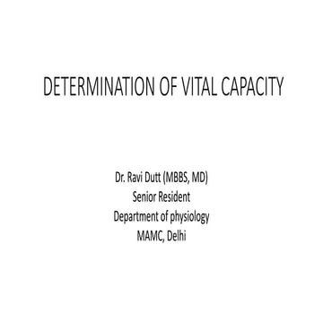 Vitalography: Physiology practical | PPTX