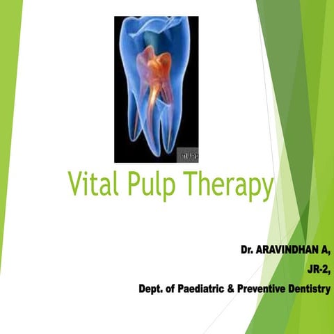 Vital pulp therapy | PPT