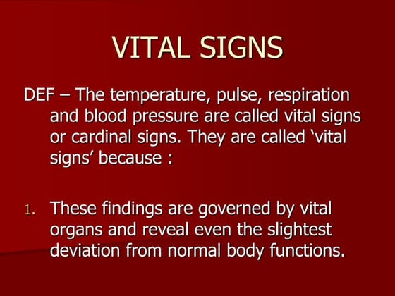 Ppt Baseline Vital Signs Powerpoint Presentation Free The Best