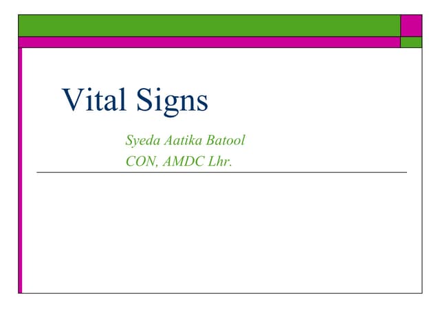 Vital signs.pptx.pdf.................... | PPTX
