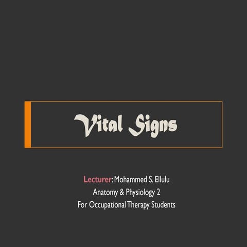 Vital signs | PDF