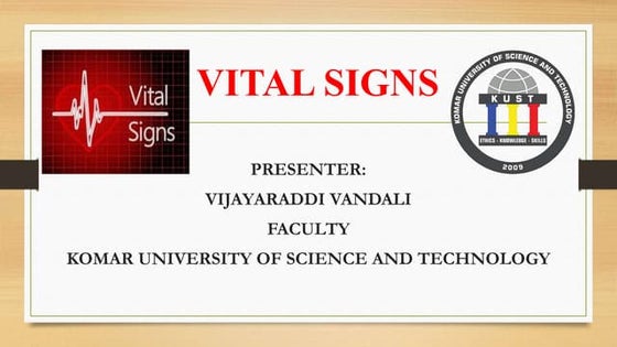 Fundamental of Nursing 4. : Vital Signs | PPT