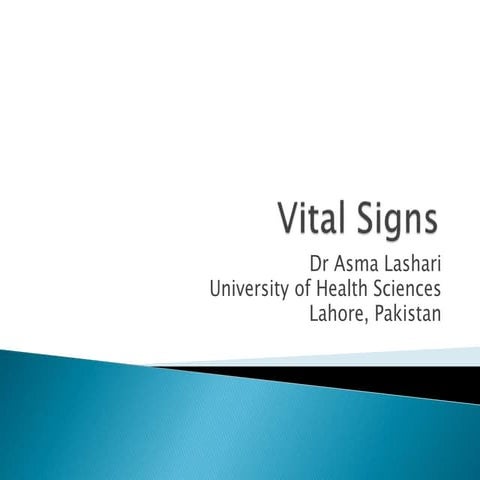 Vital Signs | PPT
