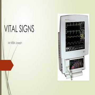 Vital signs | PPTX
