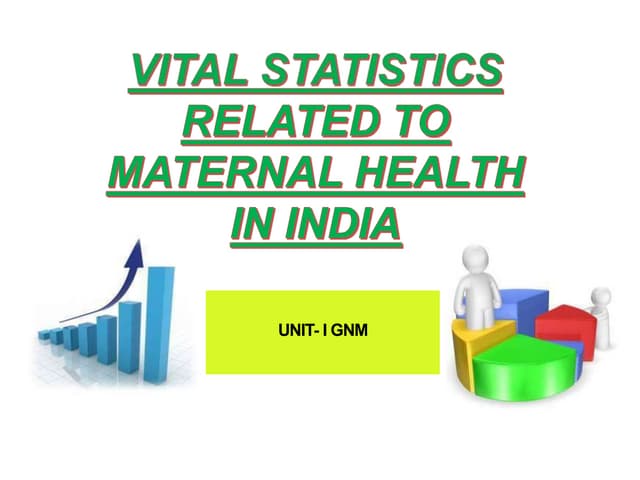 Vital statistics. | PPTX