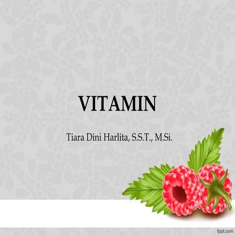 Vitamin | PPTX