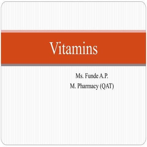 Vitamin (1) | PPTX