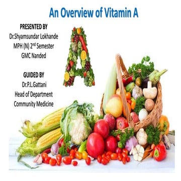 Vitamin A | PPTX