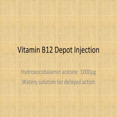 Vitamin B12 | PPT