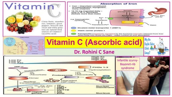 Production of ascorbic acid/vitamin c | PPTX