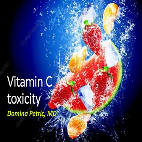 Vitamin C toxicity | PPSX