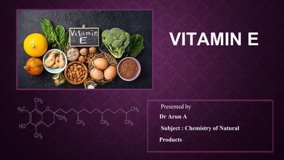 Vitamin E | PPSX