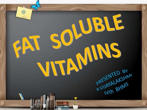 Fat soluble vitamins | PDF