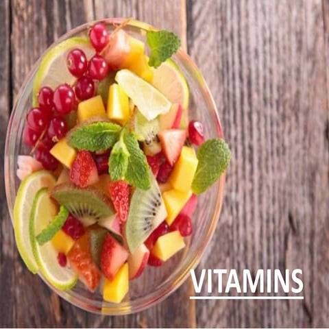 Vitamins | PPT