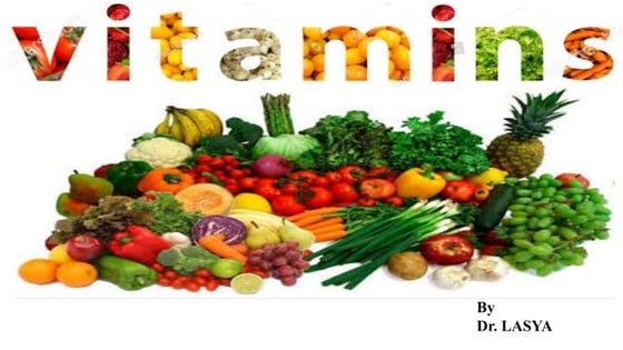 Vitamins and its classifications | PPTX | Endocrine and Metabolic ...