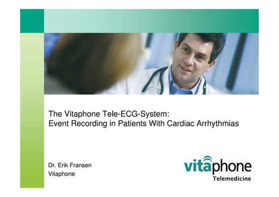 Vitaphone Telemedicine Concept Eng | PDF