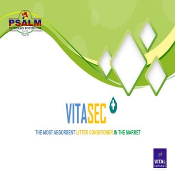 VITASEC+ Product presentation adsorbent | PPTX