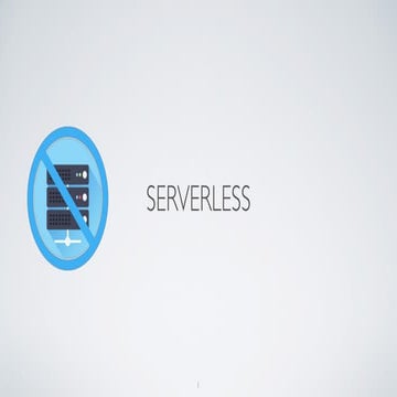 Serverless on AWS | PPT