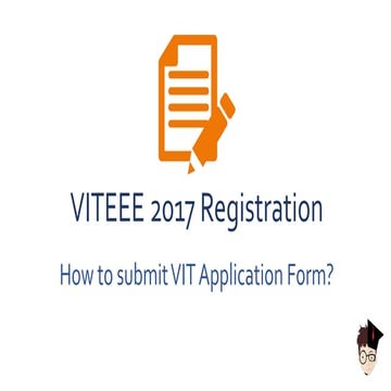 VIT Application Form | PPTX