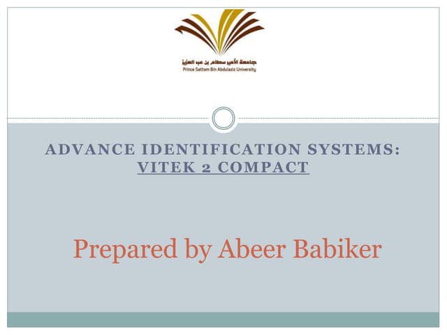 Automated blood culture system part 1 | PPTX