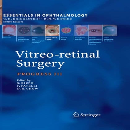 VitreoRetinal Surgery Progress III ..... | PDF