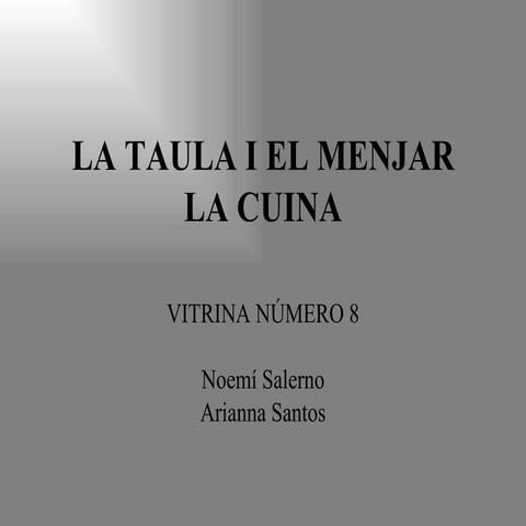 Vitrina 8, Baetulo. Noemí I Arianna | PPT