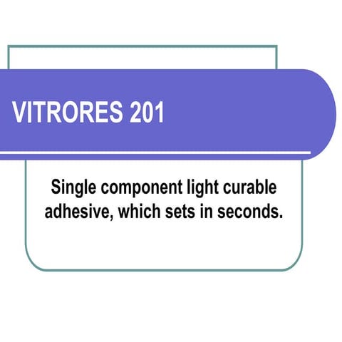 Vitrores 201 | PPT