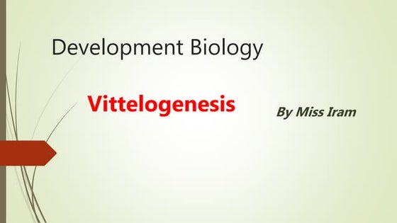 ANOOP KUMAR VITELLOGENESIS 21 .My Name is Anoop kumar I am Student of ...