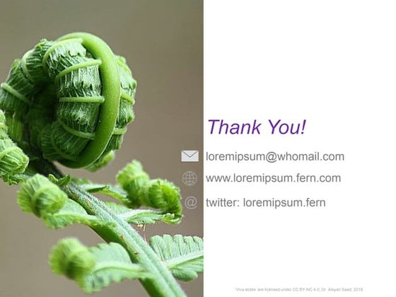 Free VIVA Presentation Templates | 5 Comparisons, Signifance and ...