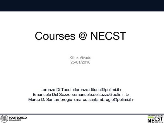 Using Virtual IO (VIO) on Xilinx ZYNQ FPGA's | PPTX