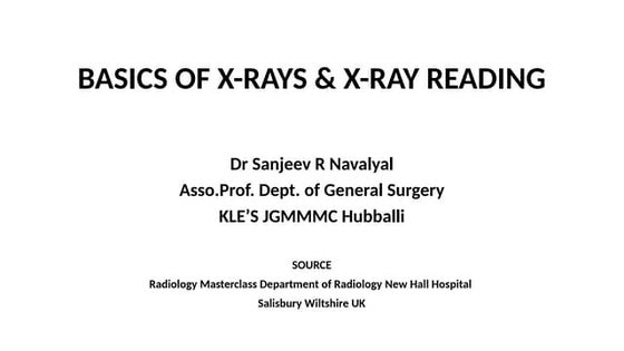 Patient preparation for radiological procedure | PPTX