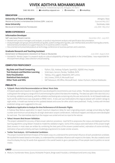 Paramdeep Singh'S resume | PDF