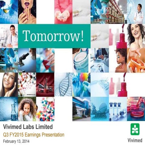 Vivimed labs ltd_3QFY15 Presentation | PDF