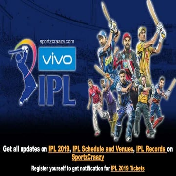 VIVO IPL 2019 | PPTX