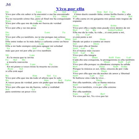 Vivo por ella | PDF