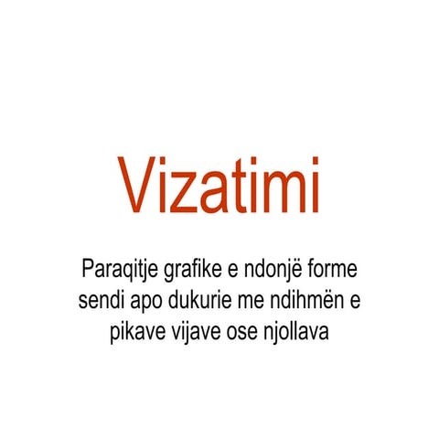 Vizatim | PPTX