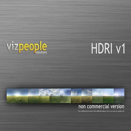 Viz-People HDRI Vol. 01 Catalog | PDF