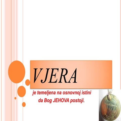 Vjera | PPTX