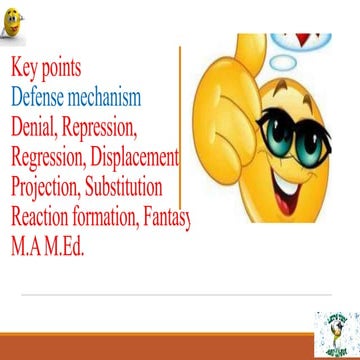 Defense mechanism | PPT