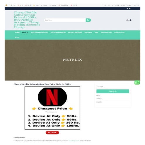 Netflix Plans | PDF | Television | Entertainment