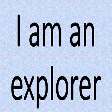 Vlad golban ppt i am an explorer | PPT