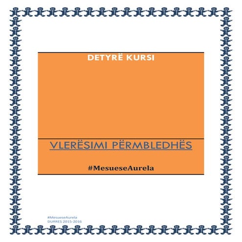Modele testesh per kl i | PDF