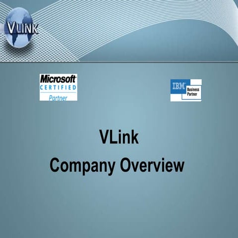 VLink Company Overview | PPT