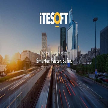 ITESOFT Insider View | The Importance of Capture | PPTX