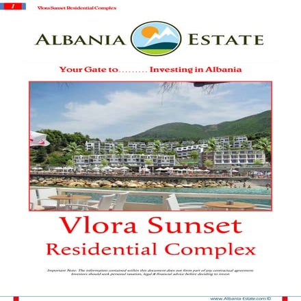 Albania Property - Vlora Emigres Residence | PDF