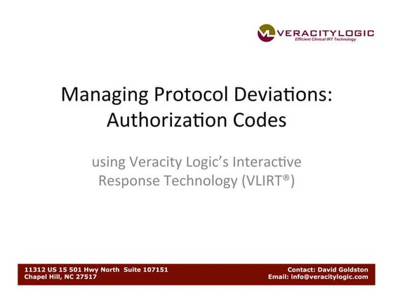 Handling deviations & unexpected results during method validation | PDF ...